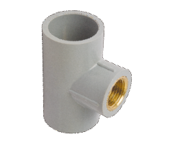Tee - PN 16 (Brass) - TRUFLO PVC Pipes & Fittings
