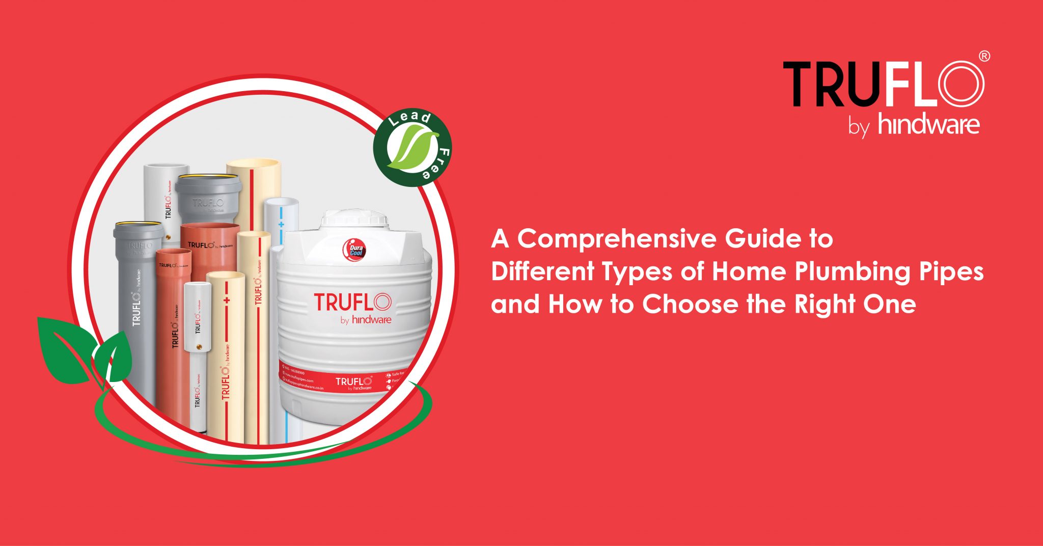 Different Types of Home Plumbing Pipes and How to Choose the Right One