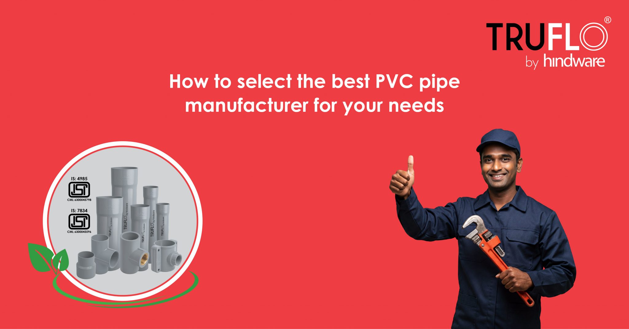 How to select the best PVC Pipe manufacturer for your needs - TRUFLO